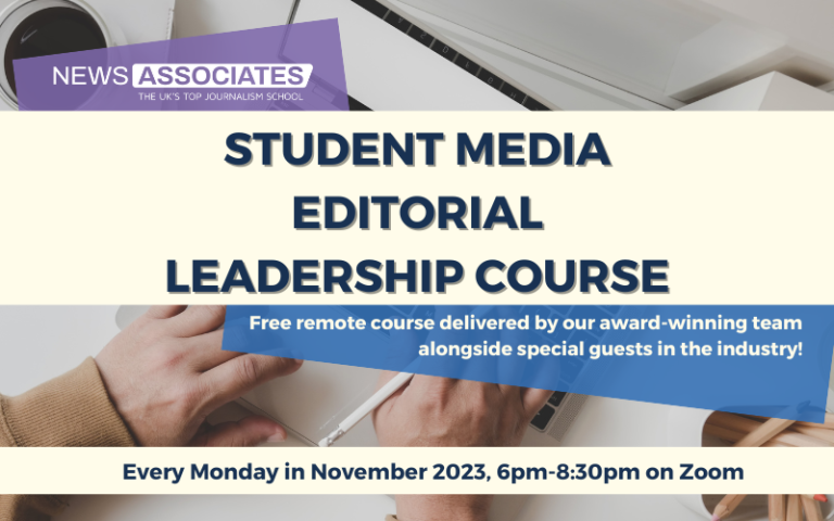 Journalism courses | News Associates - London and Manchester