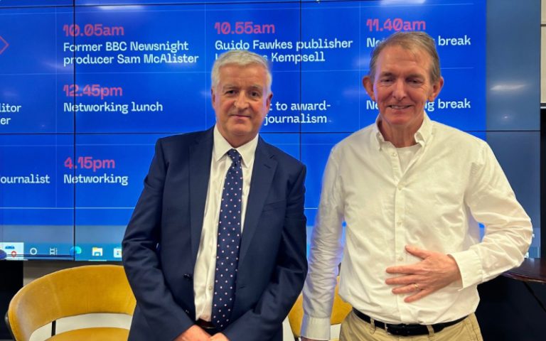 The Times editor Tony Gallagher at JournoFest 2025